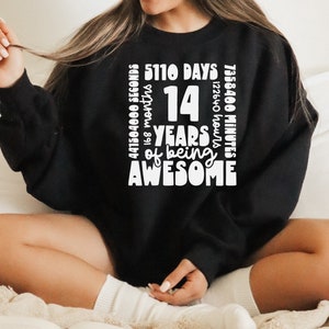 14 Years Svg | 14th Birthday Svg | 14 Years Old Birthday Party Cricut ...