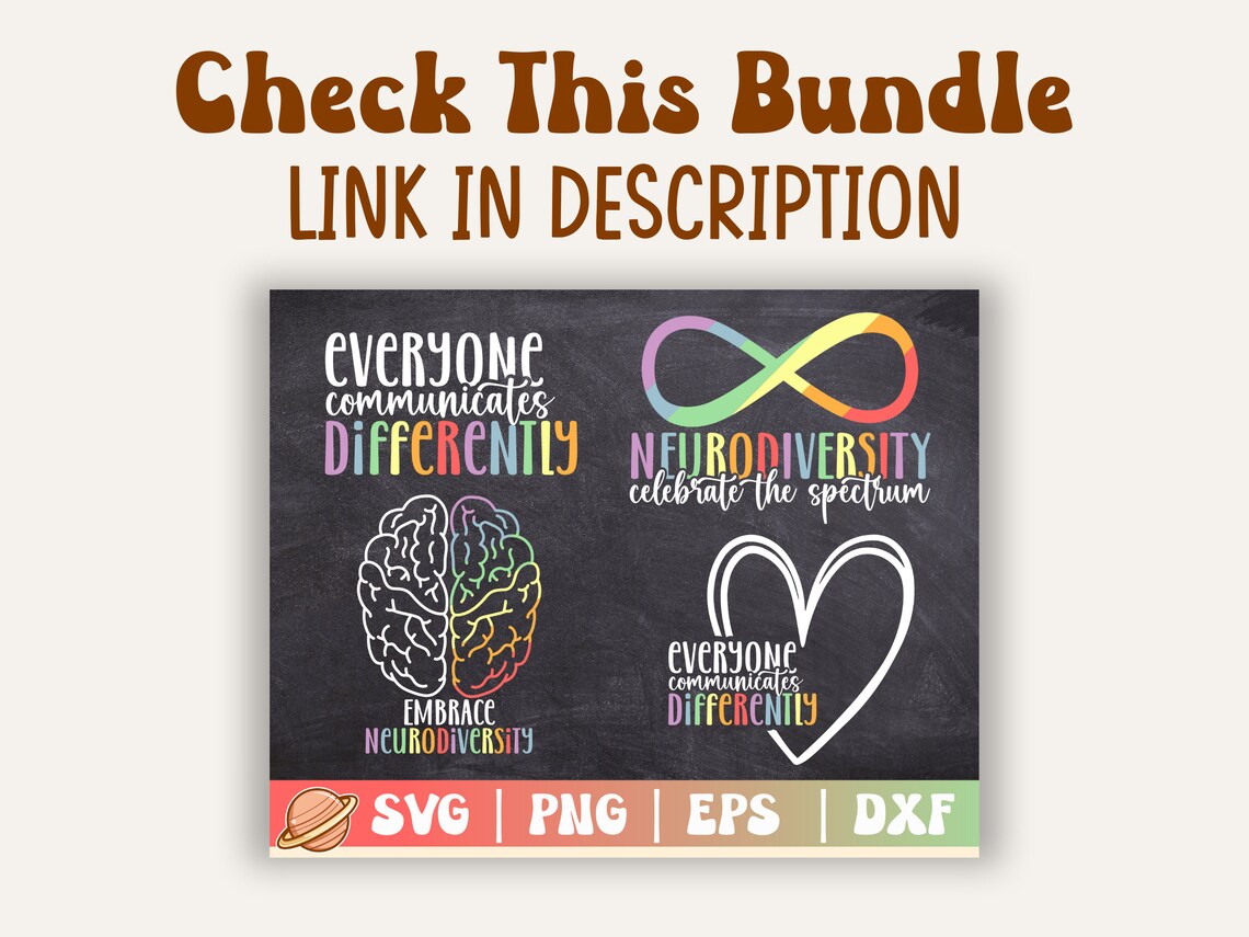 Everyone Communicates Differently Svg | Autism Awareness Month Svg ...