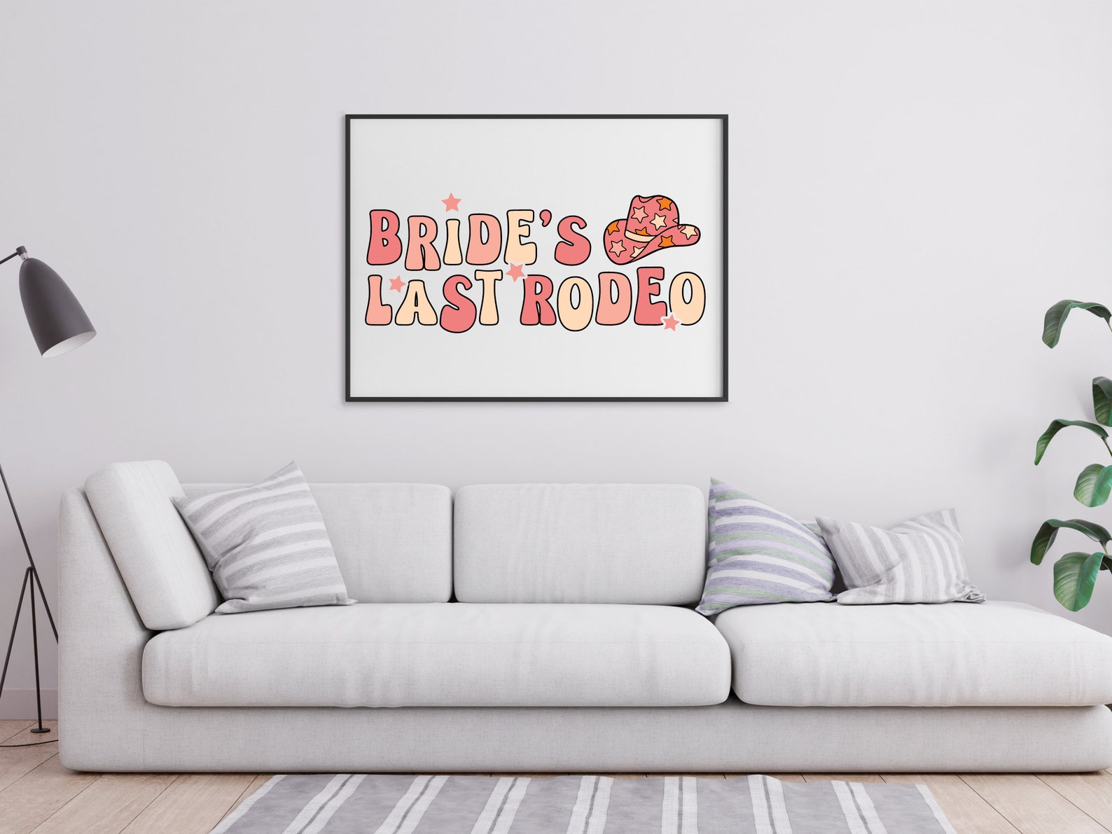 Bride's Last Rodeo Bachelorette Party Cowboy Bridal - Etsy
