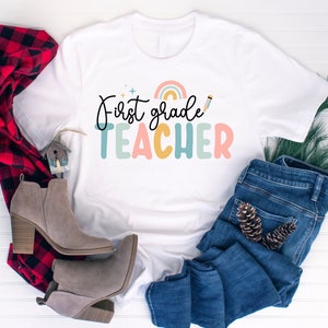First Grade Teacher Svg | Back to School Svg | First Day of School ...