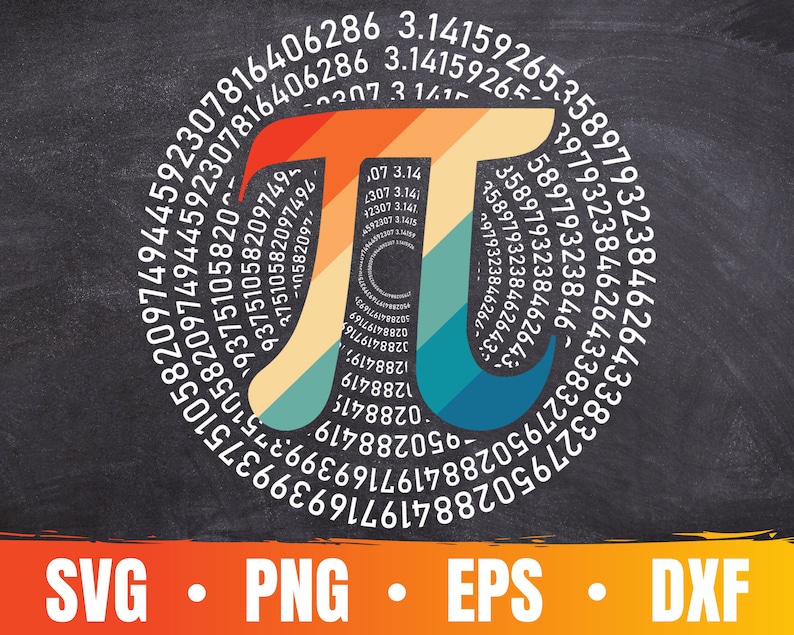 Pi Day SVG Math Teacher SVG Happy Pi Day PNG Back to | Etsy