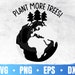 Plant More Trees Svg | International Mother Earth Day | Save the Bees ...