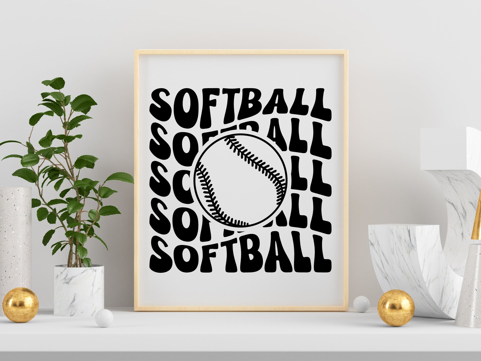 Retro Softball Svg Softball Mom Svg Softball Team Svg File - Etsy