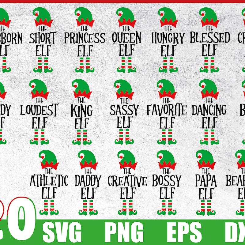 Elf Svg - Etsy