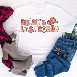 Bride's Last Rodeo | Bachelorette Party Cowboy | Bridal Party Svg ...
