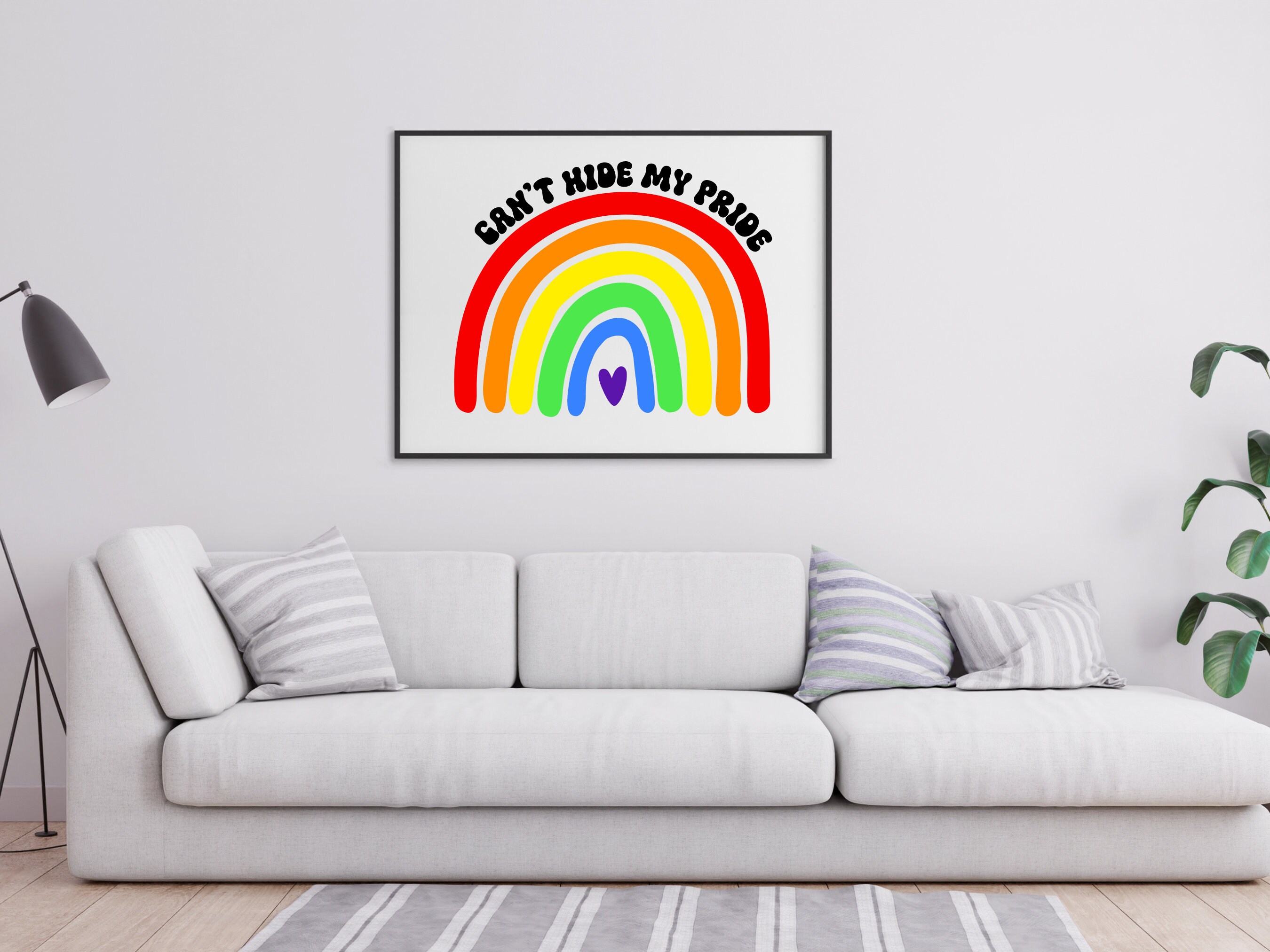 Cant Hide My Pride Svg Pride Month Svg Gay Pride Svg - Etsy