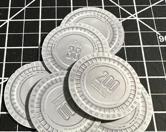 Fallout New Vegas the Platinum Chip Replica - Etsy