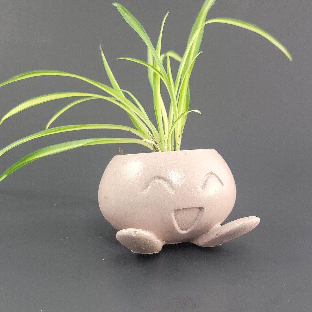 Oddish Concrete Planter | Pokemon Air Succulent Planter | Fan Art ...