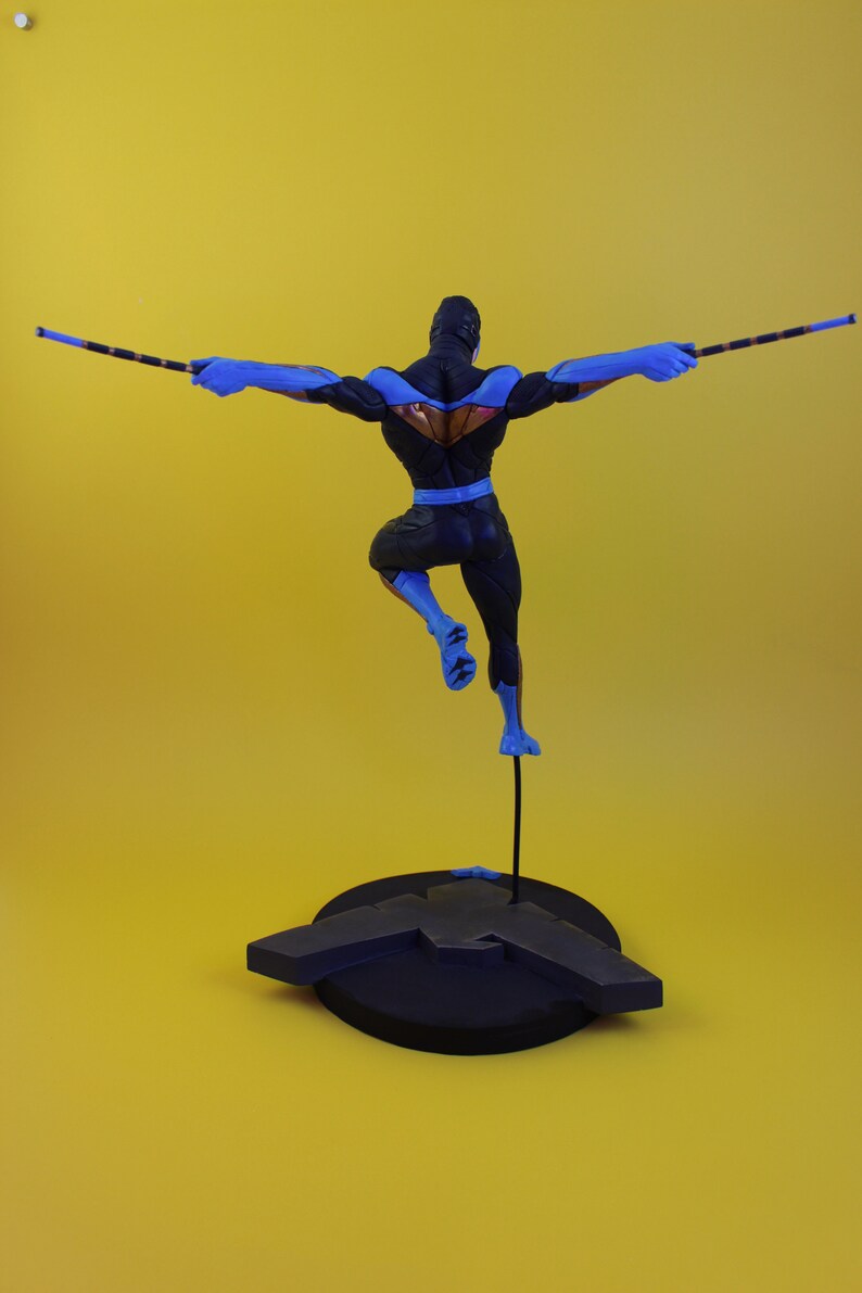 Nightwing Hand Sculpted 1:10 Scale Collectible Unpainted or - Etsy