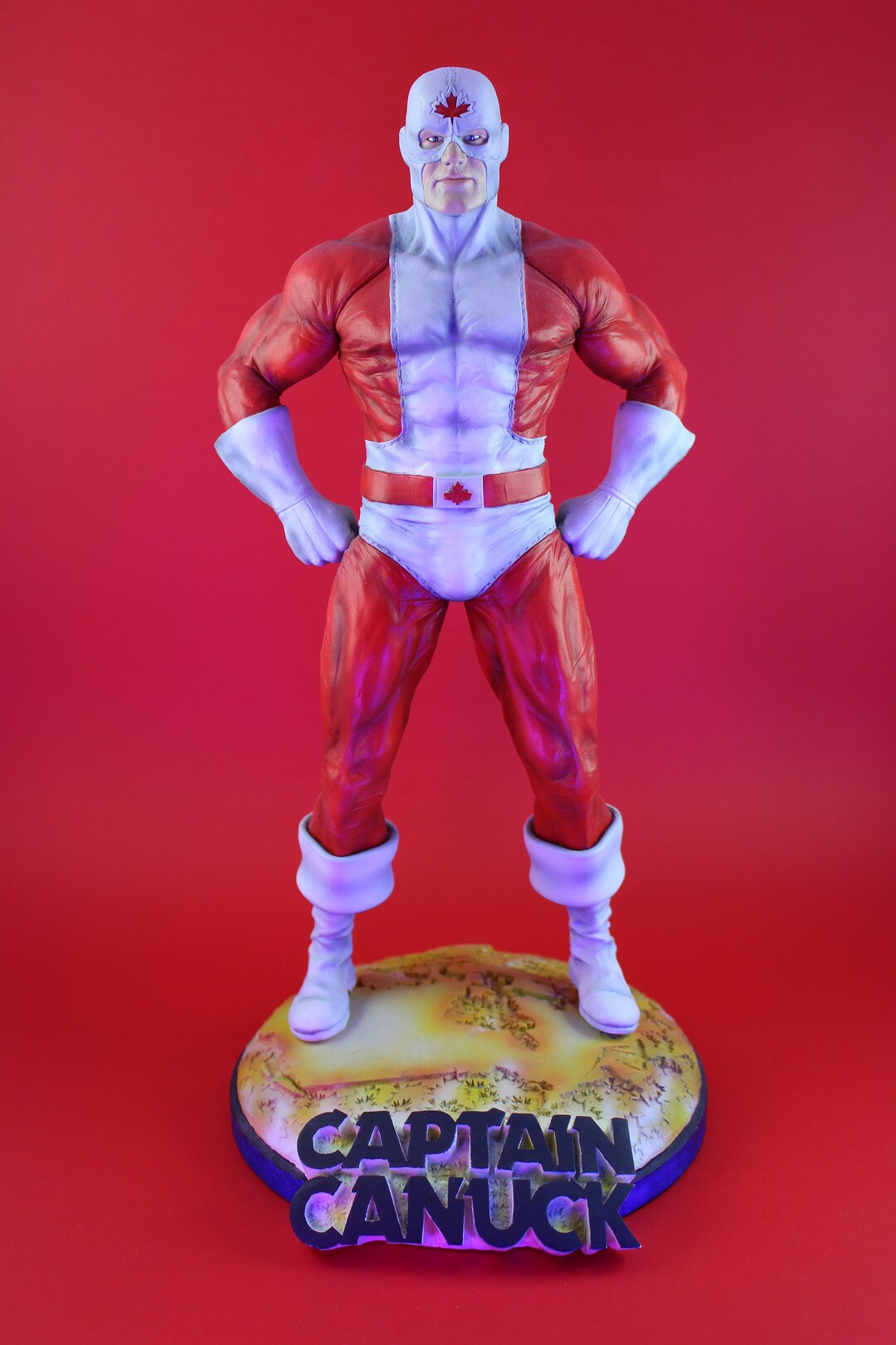 Captain Canuck Classic 1:6 Scale Maquette - Painted or Unpainted - Etsy