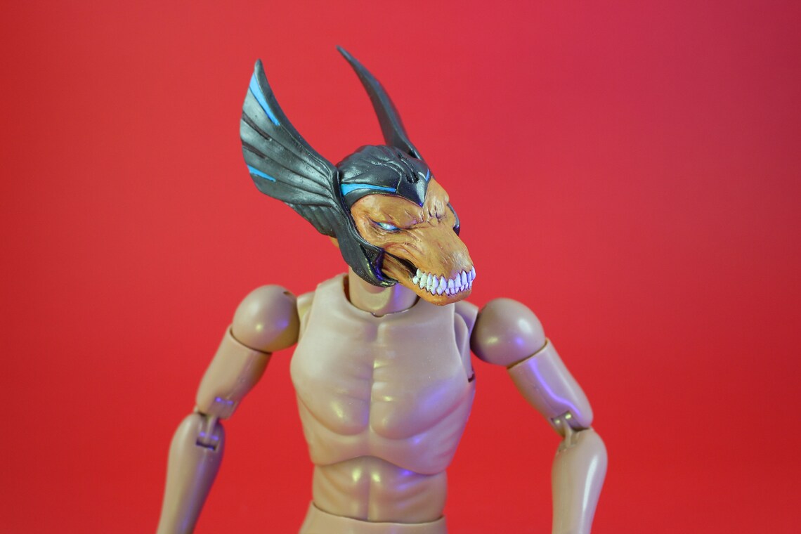 Beta Ray Bill Head 1:6 Scale for Collectible Poseable Action Figure ...