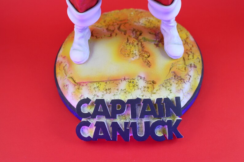 Captain Canuck Classic 1:6 Scale Maquette - Painted or Unpainted - Etsy