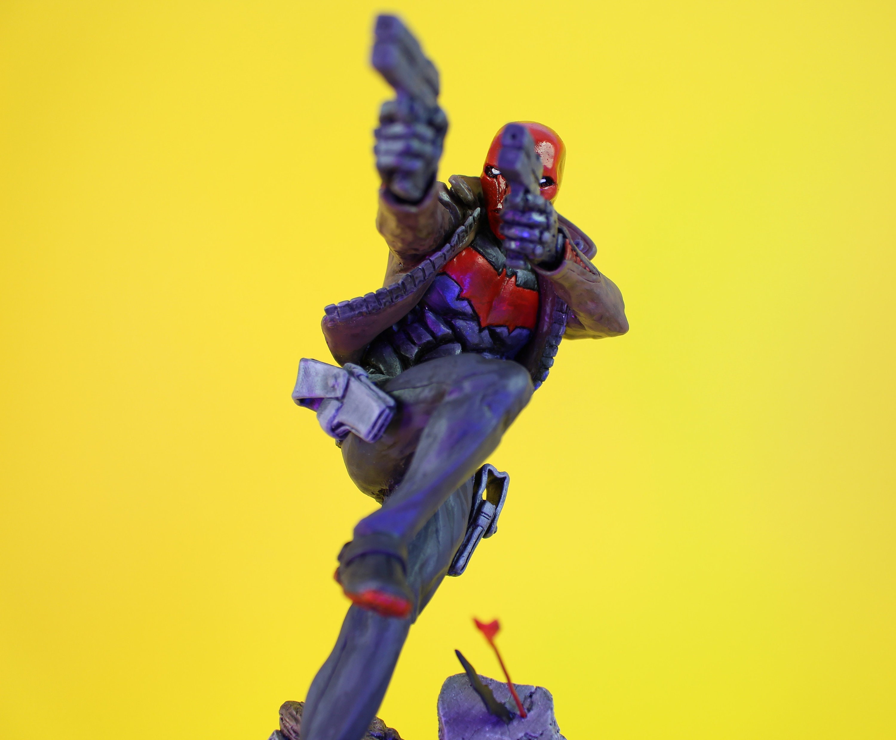 Red Hood Hand Sculpted Based on New 52's DC Comics - Etsy