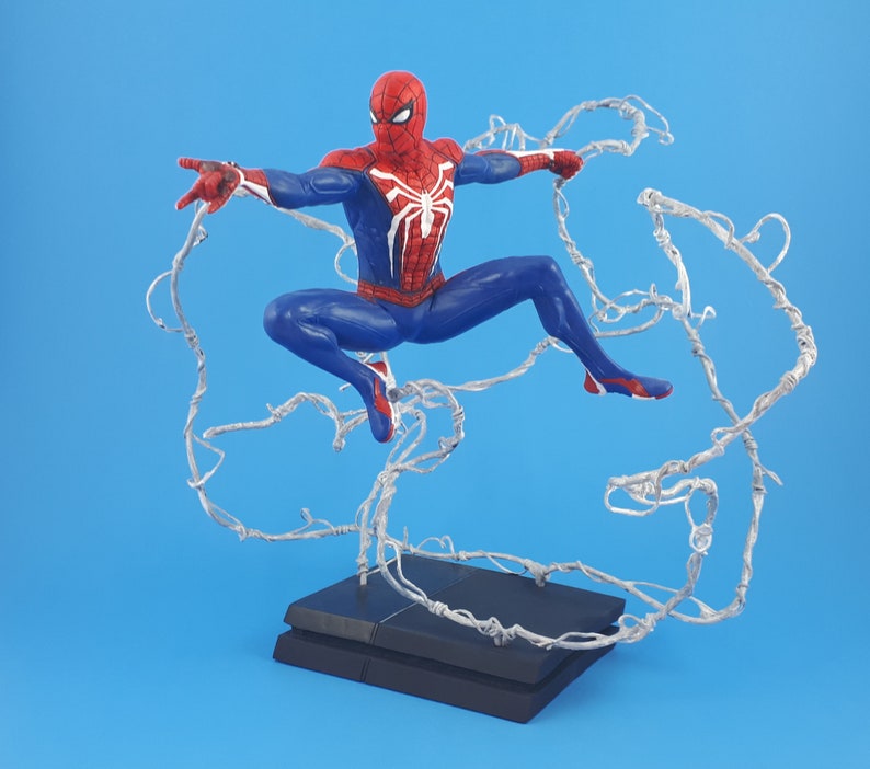 Spider-man PS4 Sculpture Kit - Cast Resin and Unpainted. DIY Project 1: ...