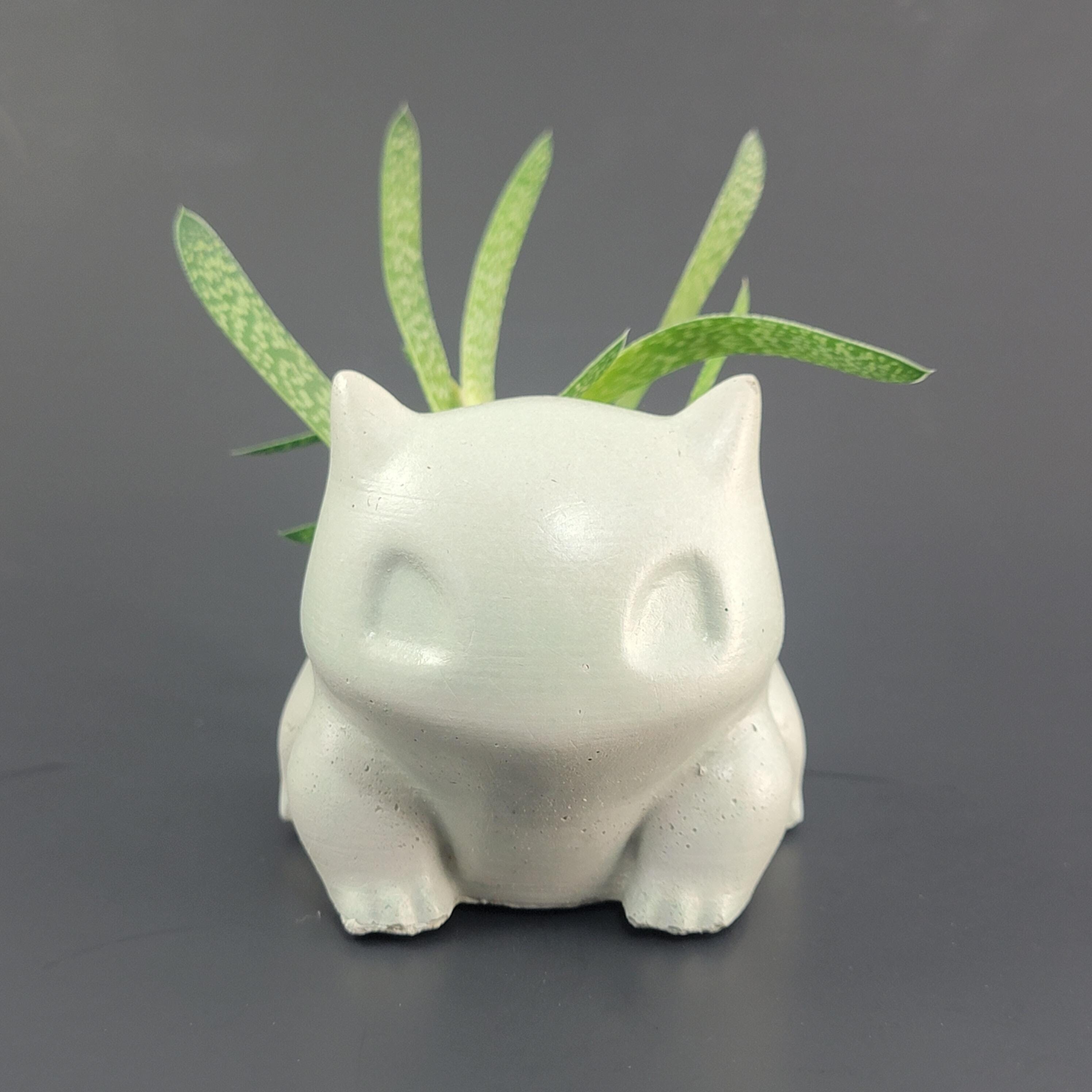 Bulbasaur Concrete Planter | Pokemon Air Succulent Planter | Fan Art ...