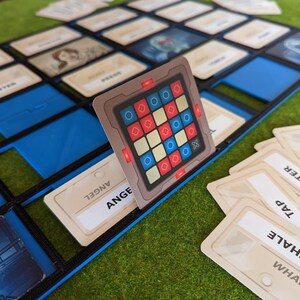 Codenames Board Game Grid - Etsy