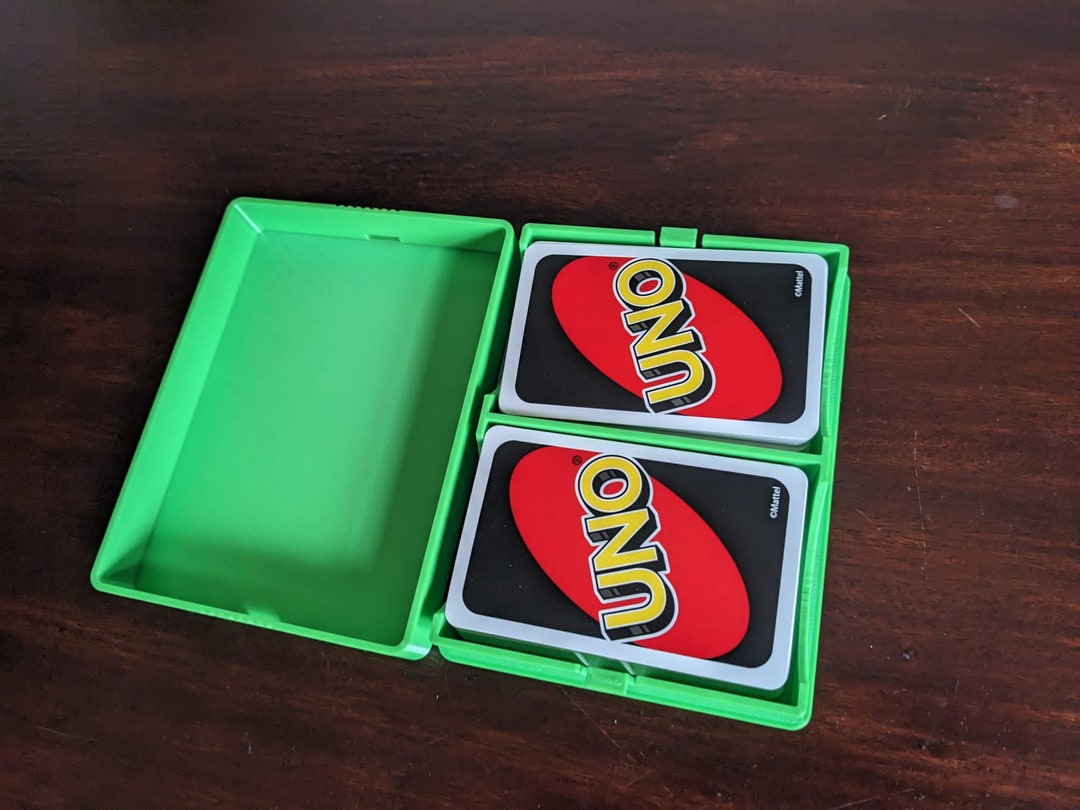 Card Deck Card Holder Box With Lid - Etsy