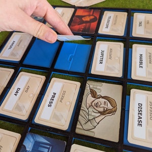 Codenames Board Game Grid - Etsy