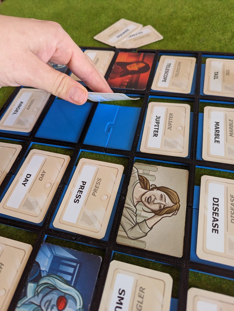 Codenames Board Game Grid - Etsy