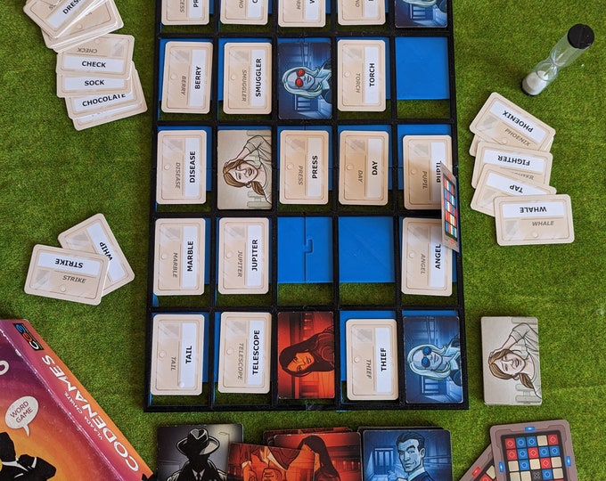Codenames Board Game Grid - Etsy
