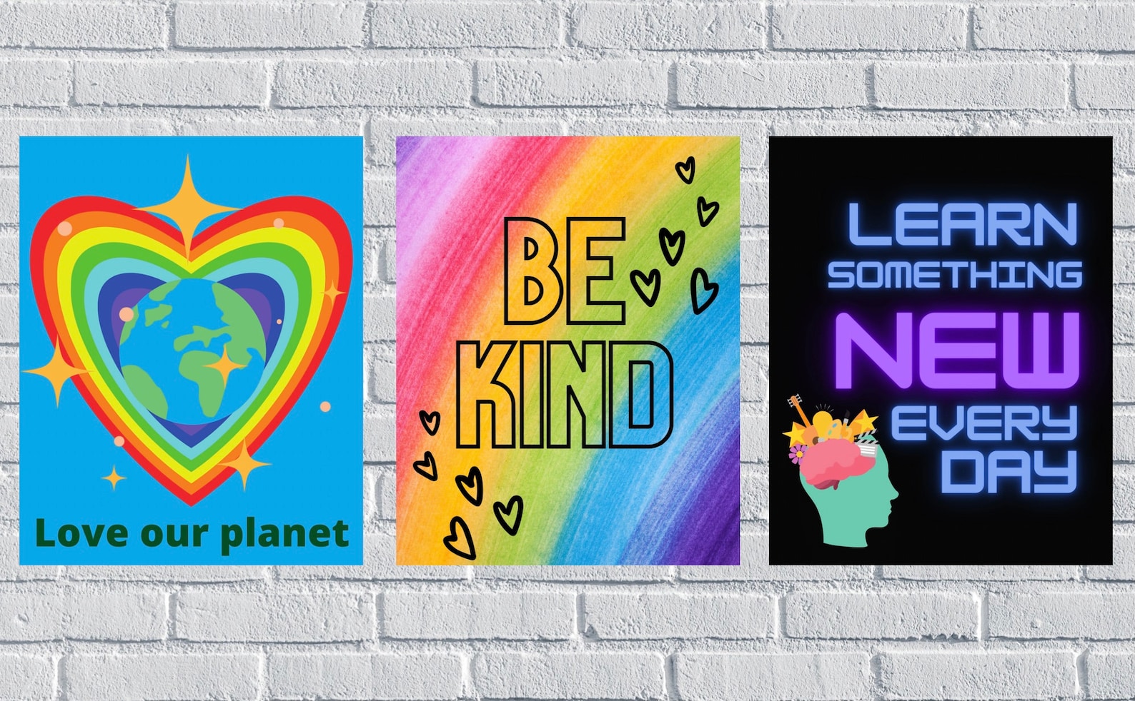 9 Printable Posters | Kids Wall Art | Inspirational | Confidence ...