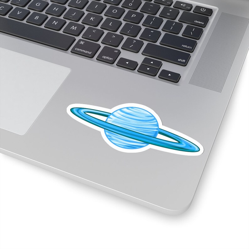 Blue Saturn Sticker - Etsy