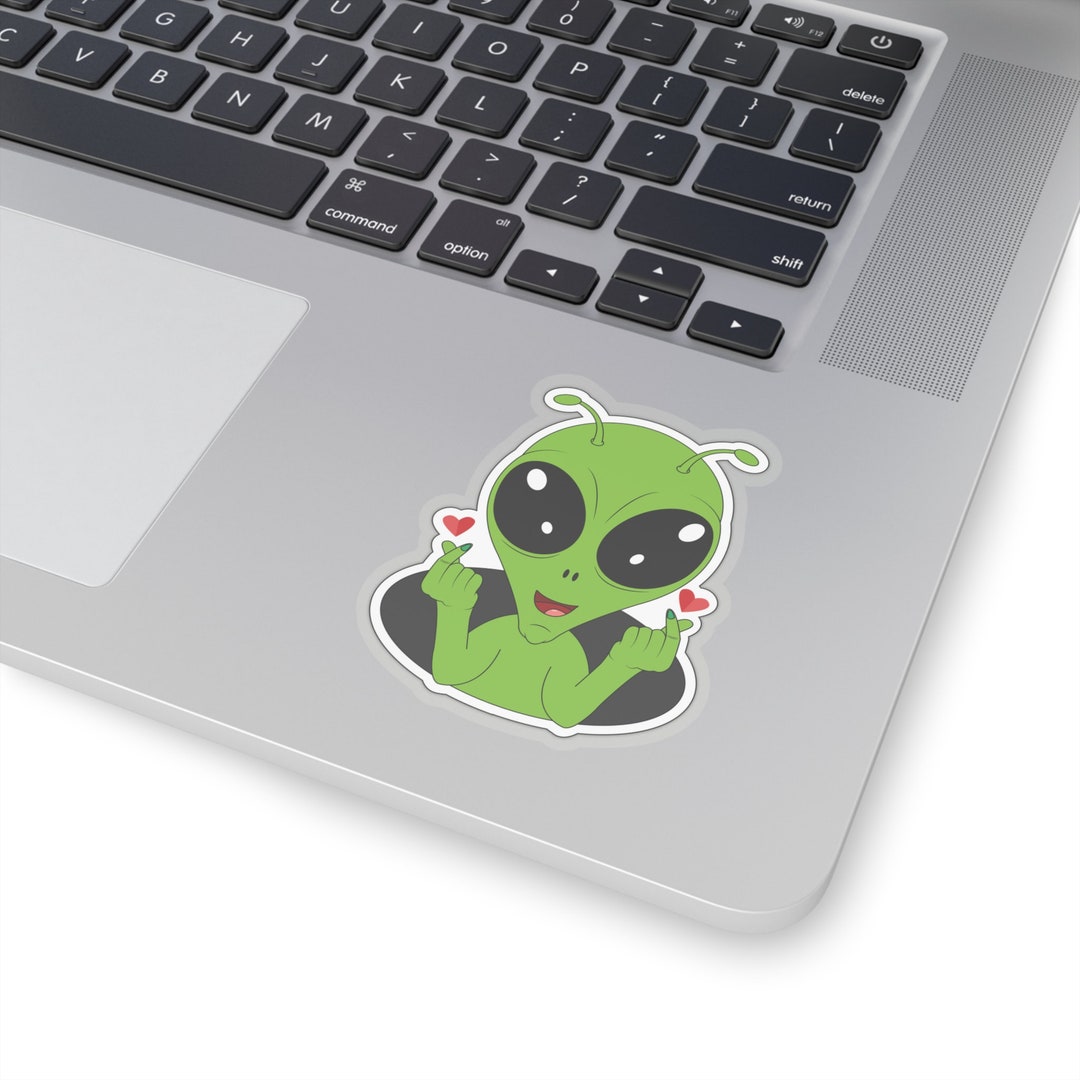 Cute Alien Sticker - Etsy