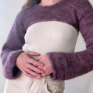 Knitting Pattern "so What Shruggie" PDF Pattern [sizes XS-5XL] - Etsy