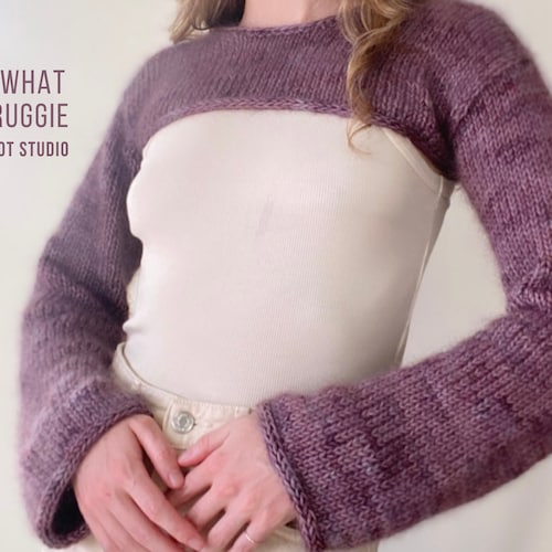 Knitting Pattern so What Shruggie PDF Pattern - Etsy