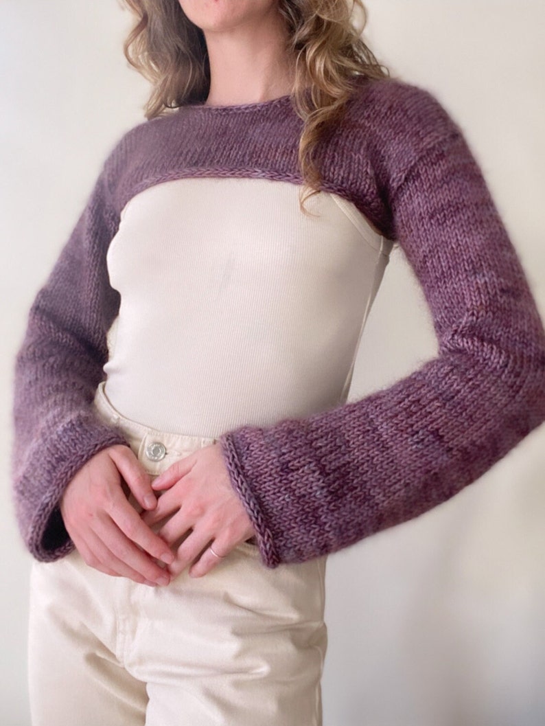 Knitting Pattern "so What Shruggie" PDF Pattern [sizes XS-5XL] - Etsy