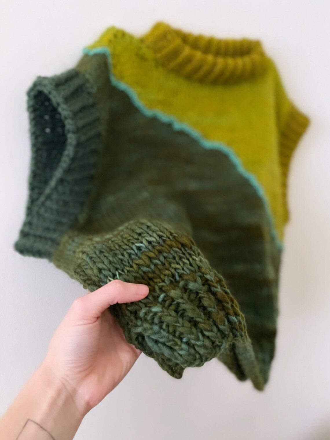 Knitting Pattern "scape Slipover" PDF Pattern [sizes 2XS-5XL] - Etsy