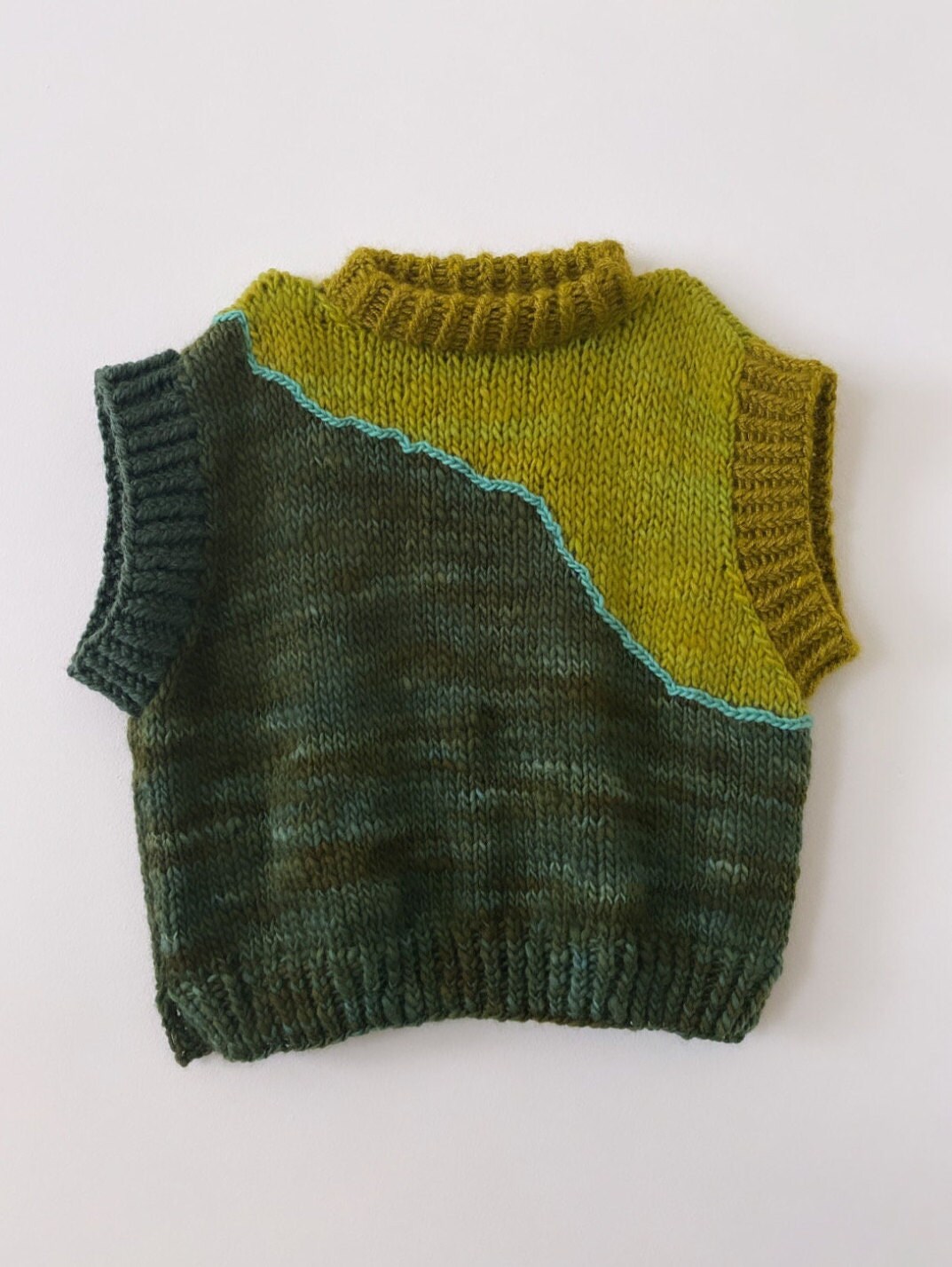 Knitting Pattern "scape Slipover" PDF Pattern [sizes 2XS-5XL] - Etsy