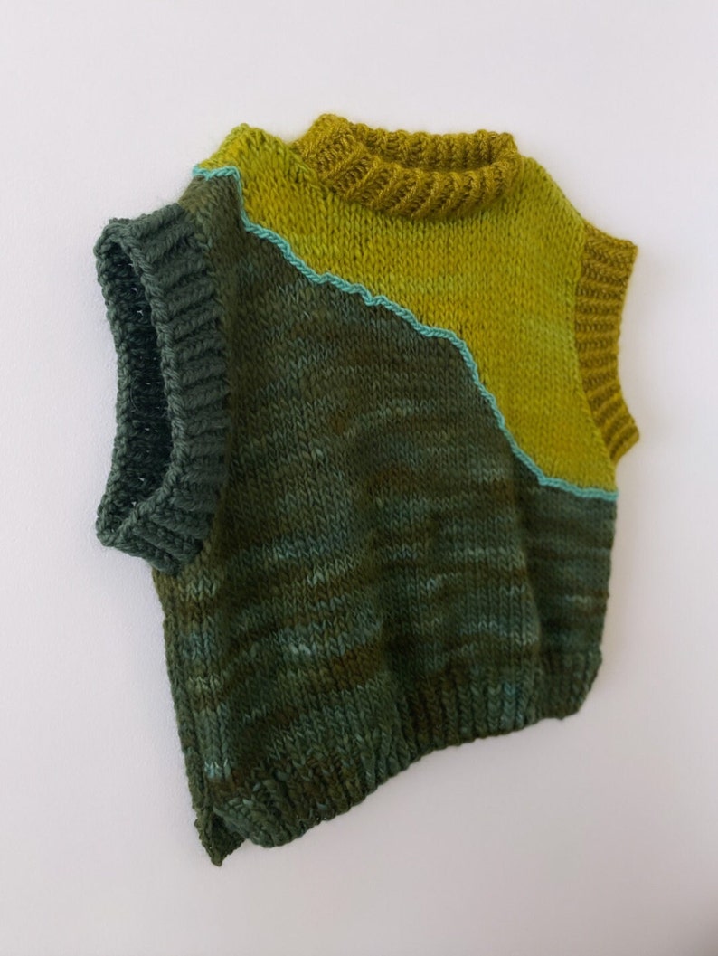 Knitting Pattern "scape Slipover" PDF Pattern [sizes 2XS-5XL] - Etsy