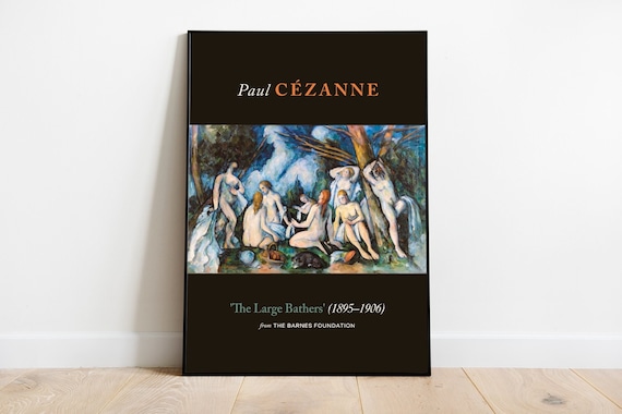 The Large Bathers By Paul Cezanne