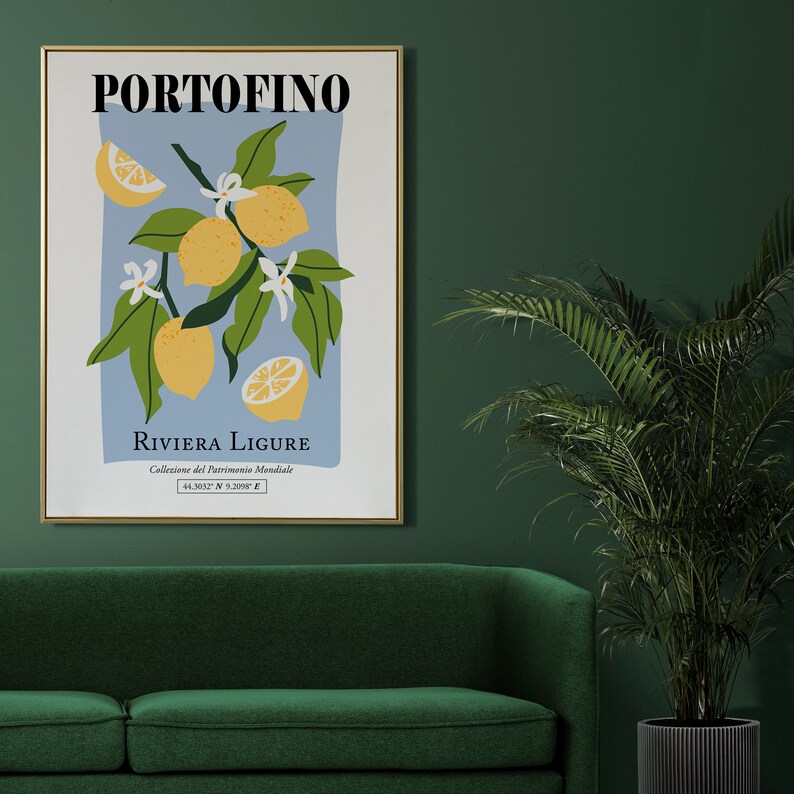Portofino, Ligurian (italian) Riviera, Italy Boho Aesthetic Lemons With ...