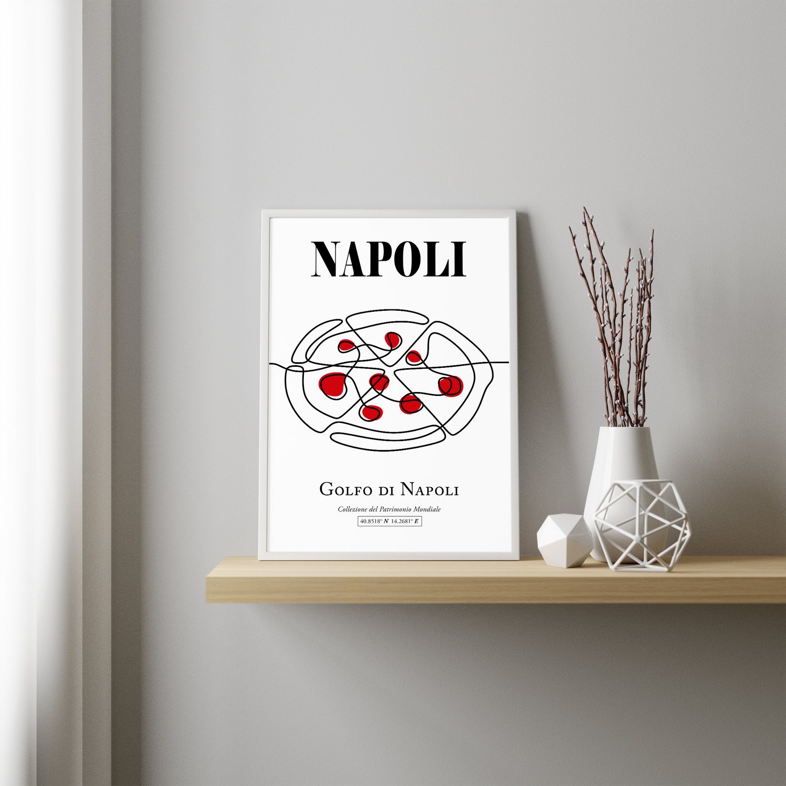 Napoli, Campania, Italy Aesthetic Pizza Margherita (neapolitan or ...