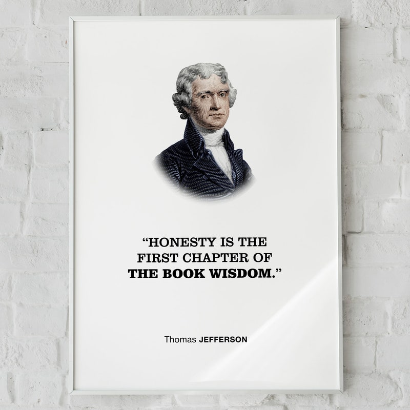 Honesty Wall Poster - Etsy