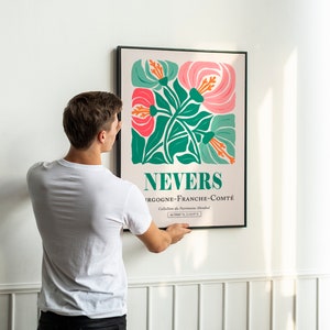 Nevers Bourgogne-franche-comté France Pink and Green Flowers ...