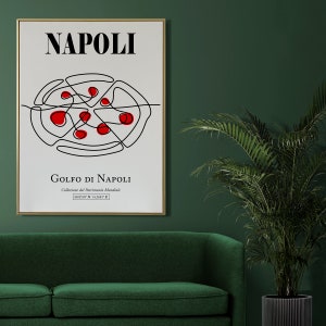 Napoli, Campania, Italy Aesthetic Pizza Margherita (neapolitan or ...