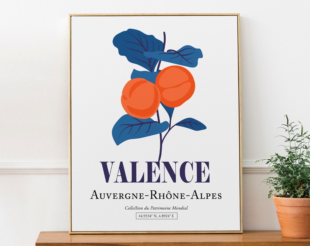 Valence Auvergne-rhône-alpes France Colorful Vivid Orange Peaches ...