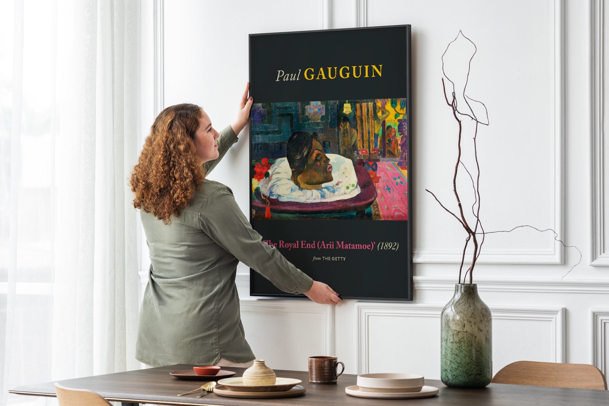 Paul Gauguin The Royal End Arii Matamoe 1892 | Etsy