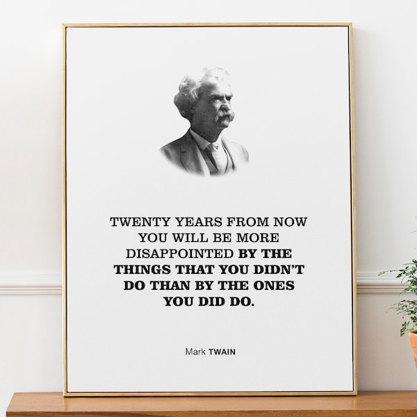 Mark Twain - Etsy