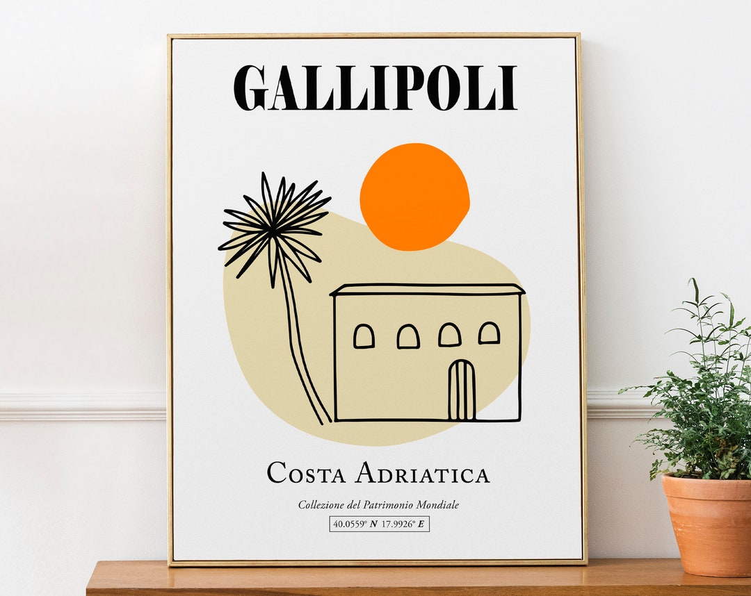 Gallipoli, Apulia (puglia), Italy Abstract Aesthetic House Over the ...