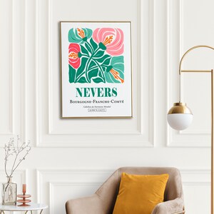 Nevers Bourgogne-franche-comté France Pink and Green Flowers ...