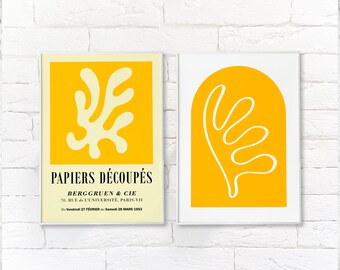 Yellow Matisse Print - Etsy