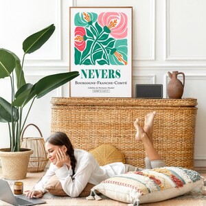 Nevers Bourgogne-franche-comté France Pink and Green Flowers ...