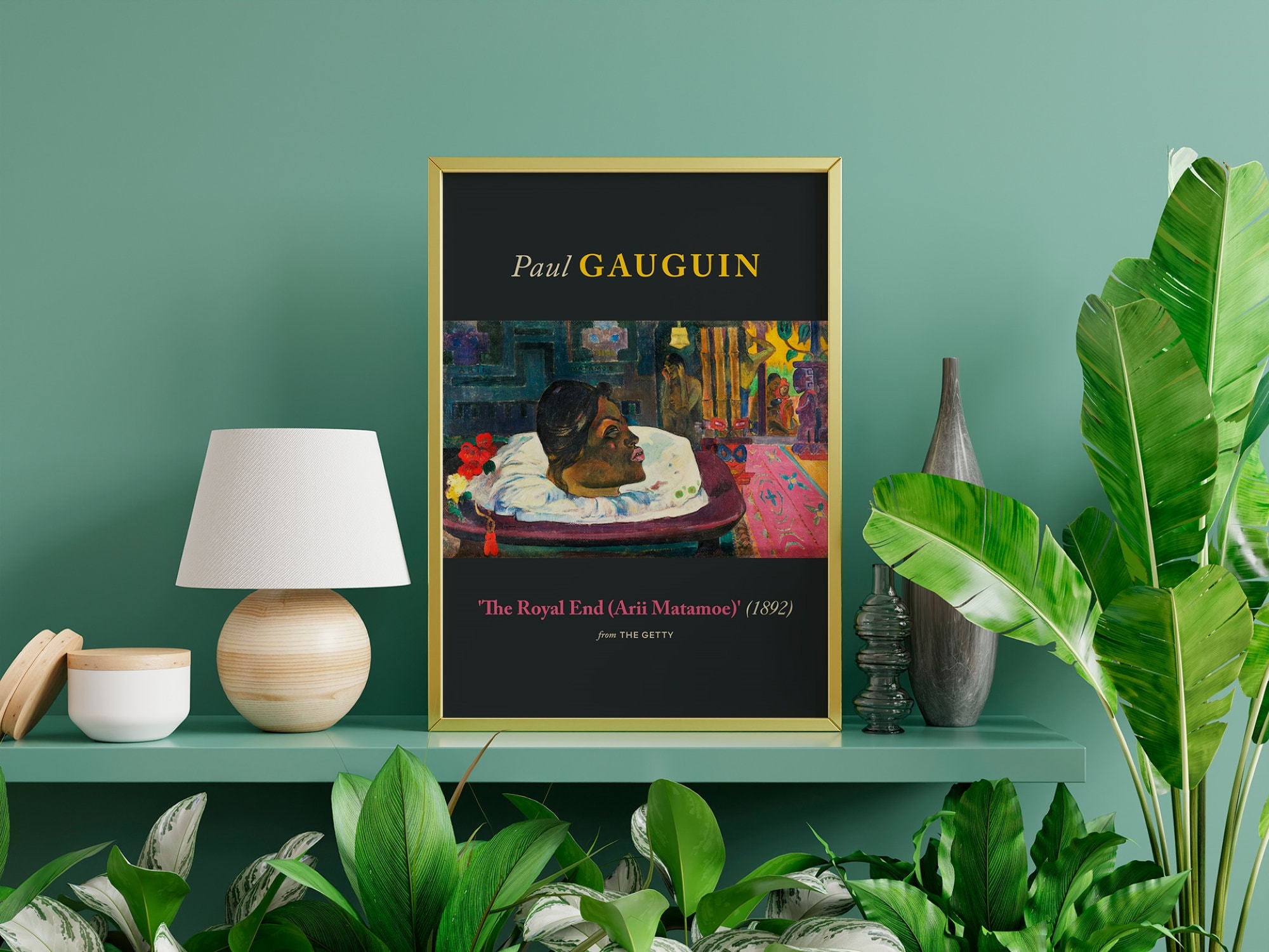 Paul Gauguin The Royal End Arii Matamoe 1892 | Etsy