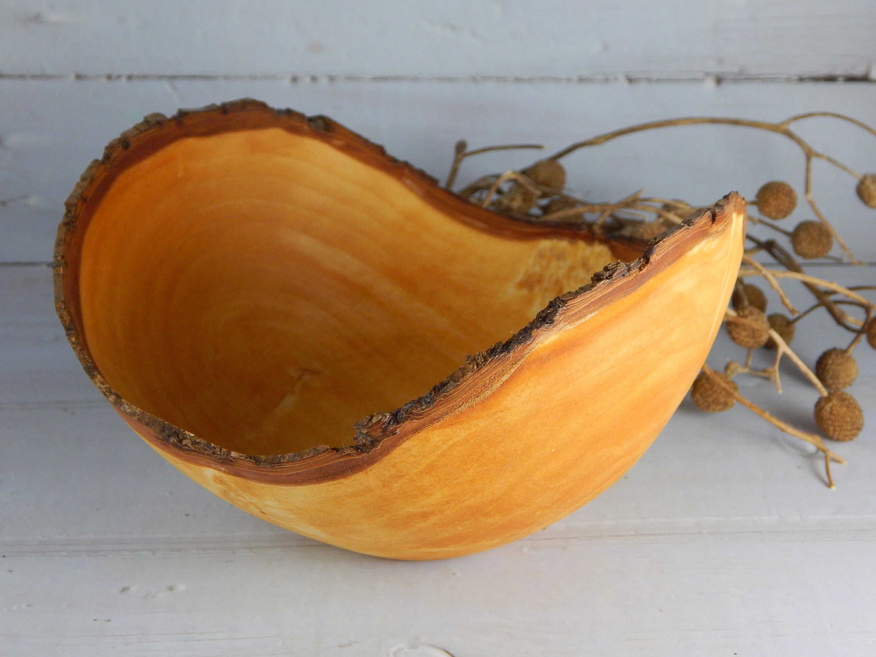 Handcrafted Live Edge Wood Bowls - Etsy