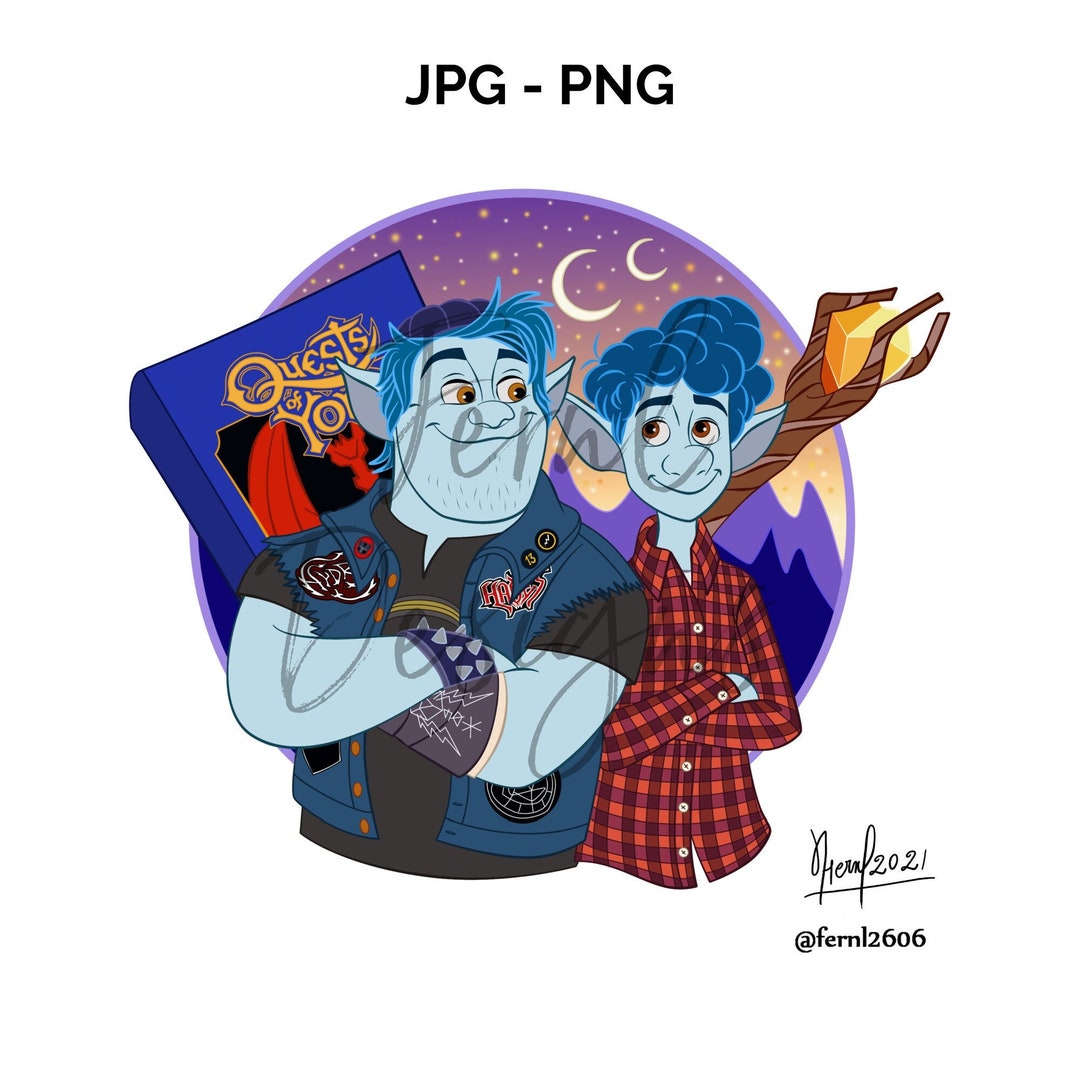 Onward, Ian Lightfoot, Barley, Fan Art, Clipart, Clip Art, T-shirt ...