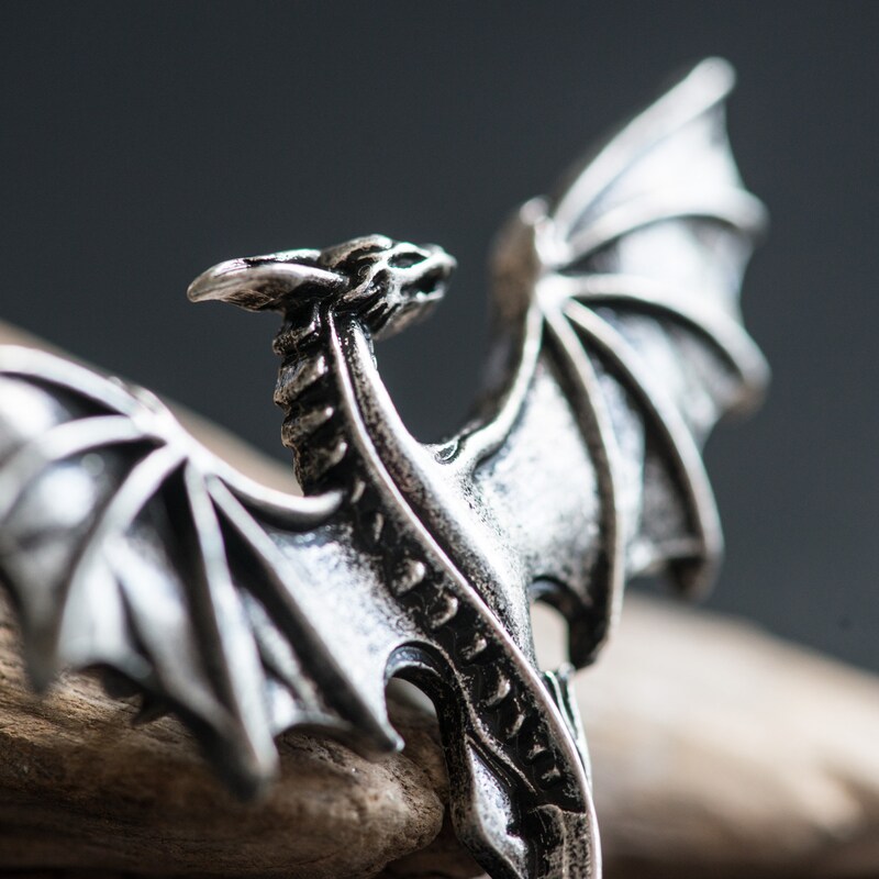 Dragon Brooch - Etsy
